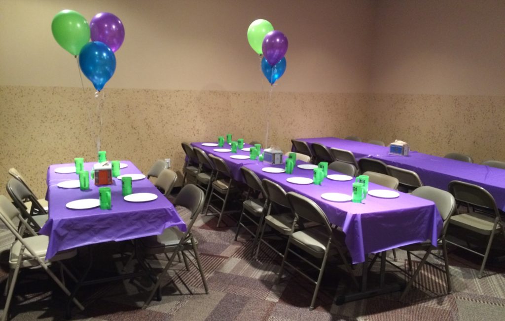 Glow Party Room & Private Party Room Options - Castle Fun Center
